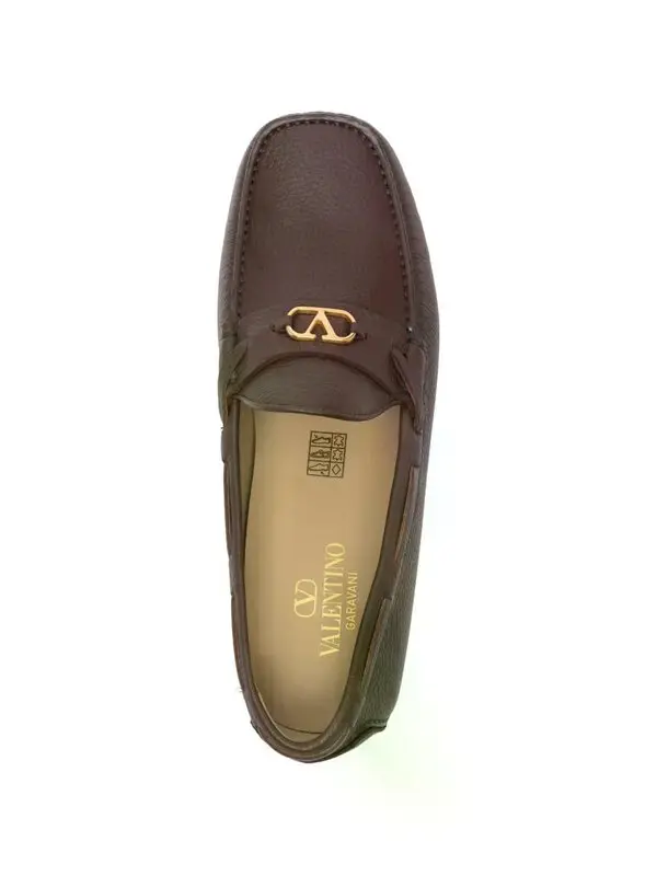 Valentino Garavani Fastaway Loafers - Brown