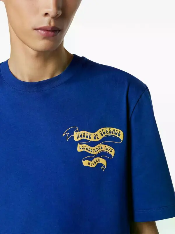 Versace Medusa Totem Graphic-print T-shirt