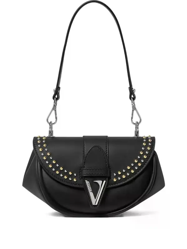 Versace Virtus Studded Shoulder Bag