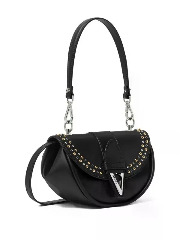 Versace Virtus Studded Shoulder Bag