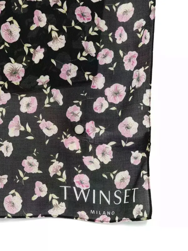 TWINSET Floral Scarf