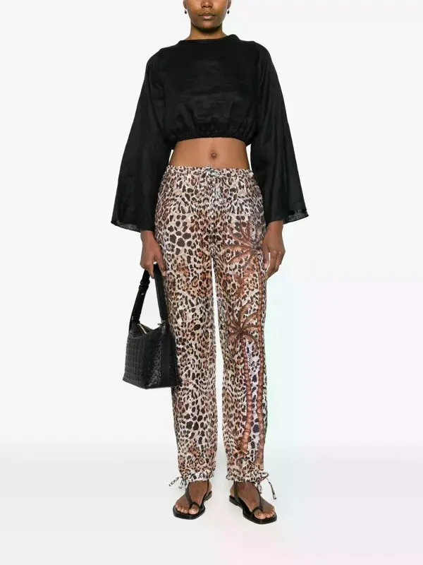 PIN-UP STARS Printed Trousers