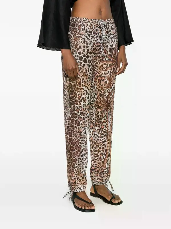 PIN-UP STARS Printed Trousers