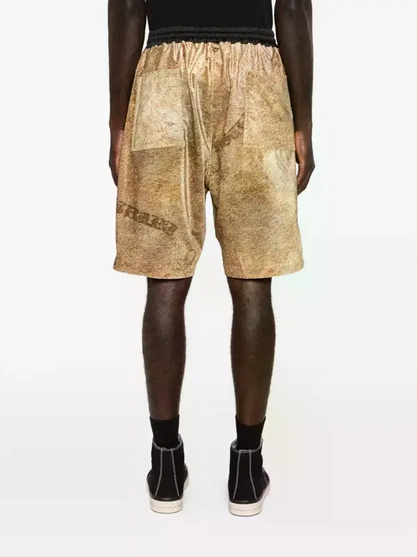 MASTERMIND WORLD Lion-print Drawstring Shorts