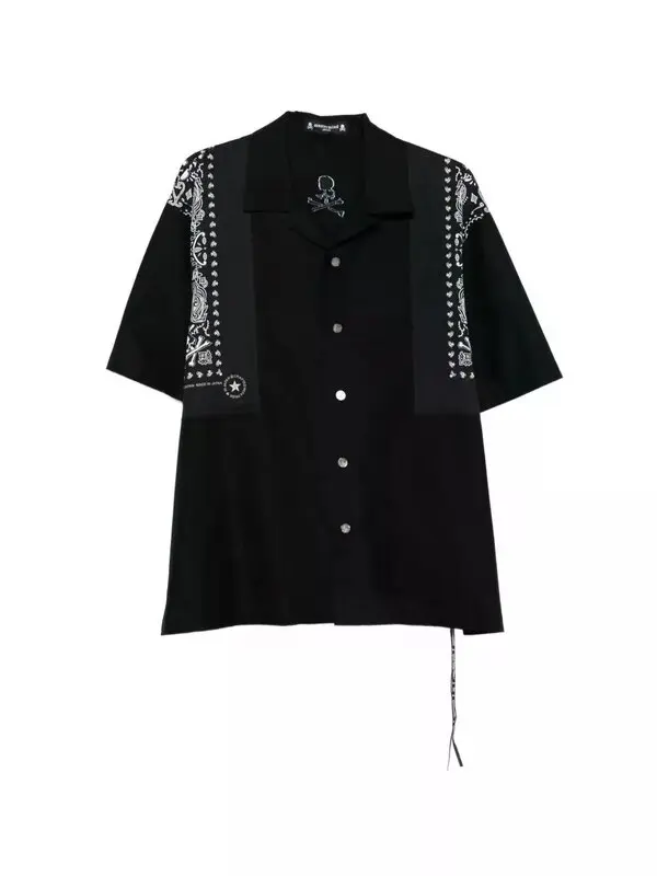 MASTERMIND WORLD Short-sleeves Shirt - Black