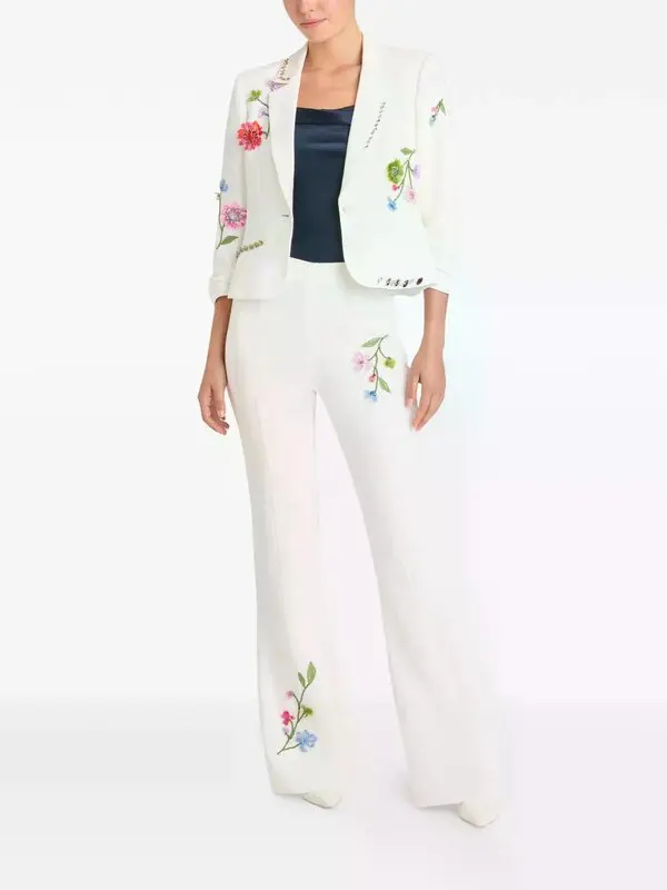 Cinq À Sept Floral Vine Kailyn Trousers