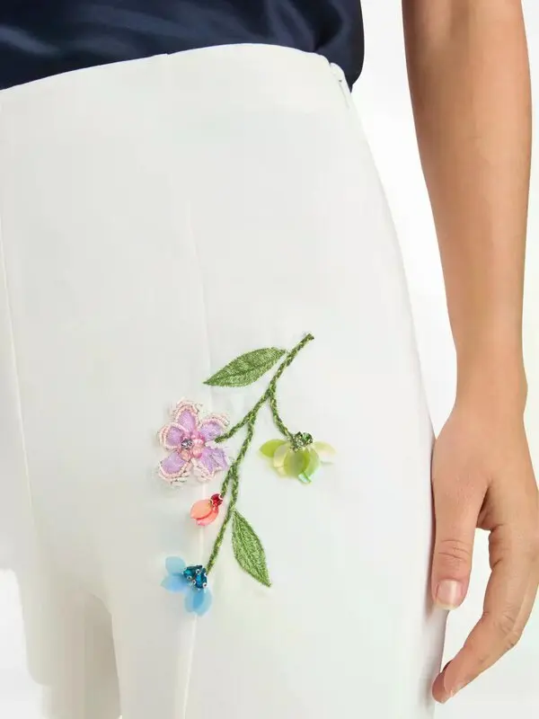 Cinq À Sept Floral Vine Kailyn Trousers