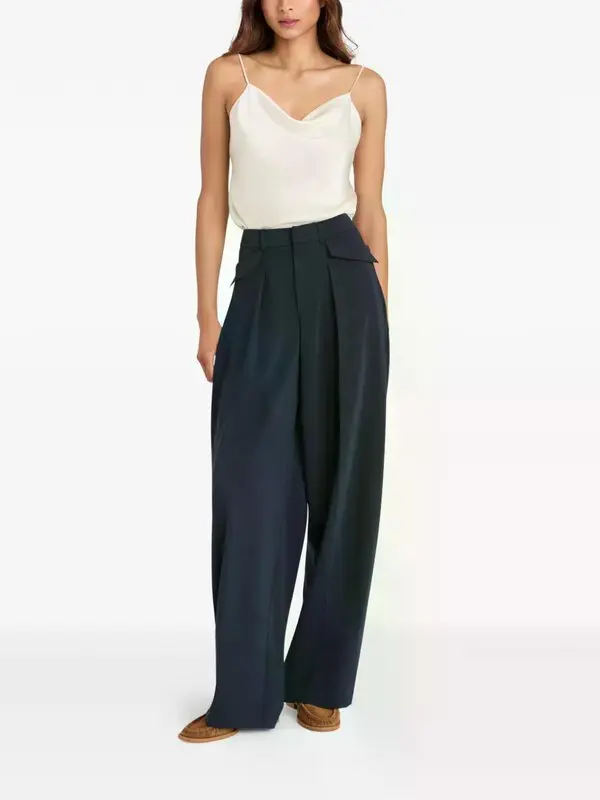 Cinq À Sept Leora Pleated Tailored Trousers