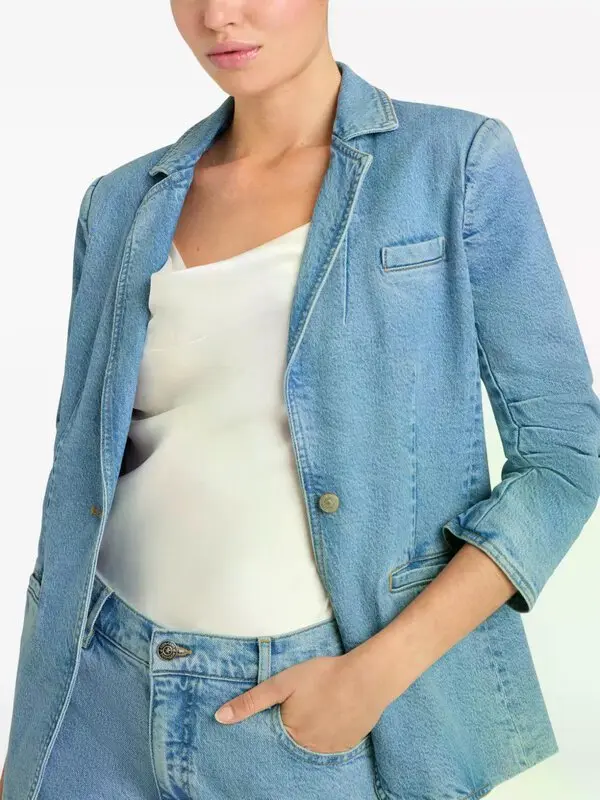 Cinq À Sept Khloe Denim Blazer - Blue
