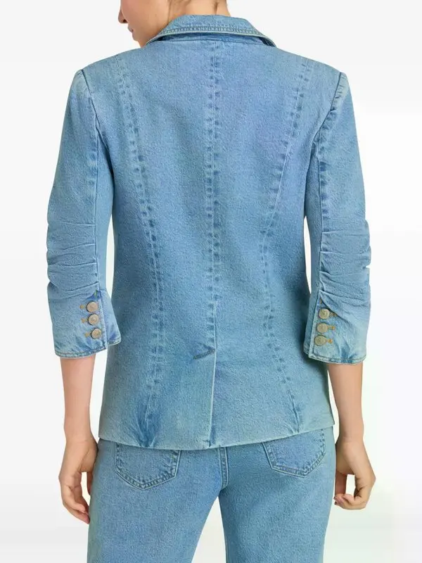 Cinq À Sept Khloe Denim Blazer - Blue