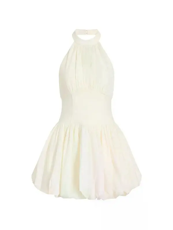 Cinq À Sept Macia Halter Bow Dress