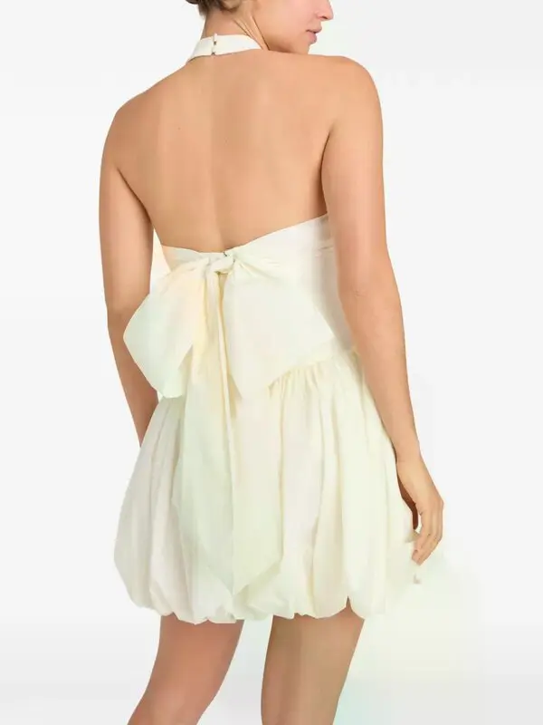 Cinq À Sept Macia Halter Bow Dress