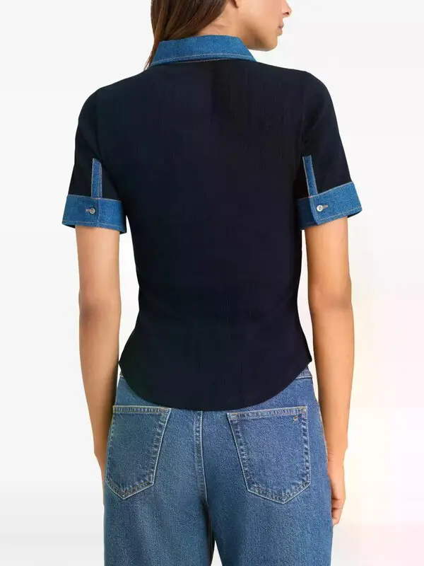 Cinq À Sept Jaden Polo Top - Blue