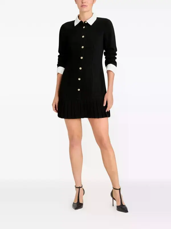 Cinq À Sept Lucilla Mini Shirt Dress - Black