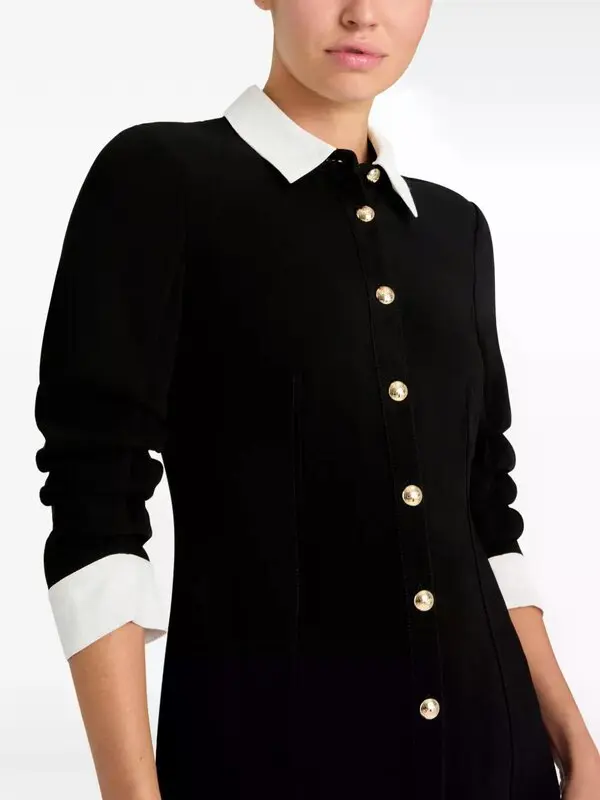 Cinq À Sept Lucilla Mini Shirt Dress - Black