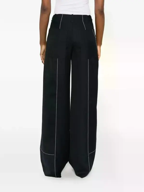 Seafarer Wool Palazzo Pants