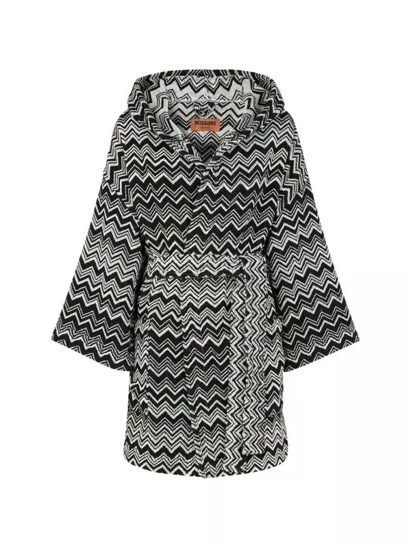Missoni Zigzag Bathrobe - Black