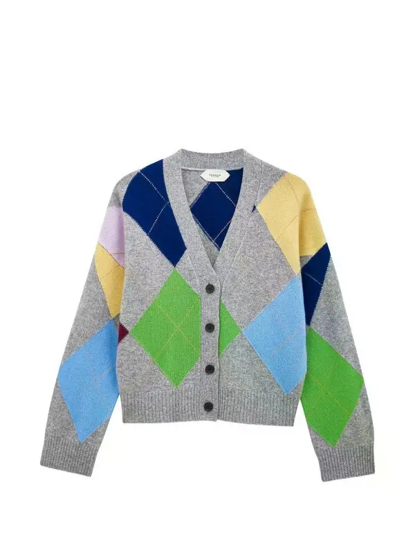 Pringle Of Scotland Argyle Lambswool Cardigan