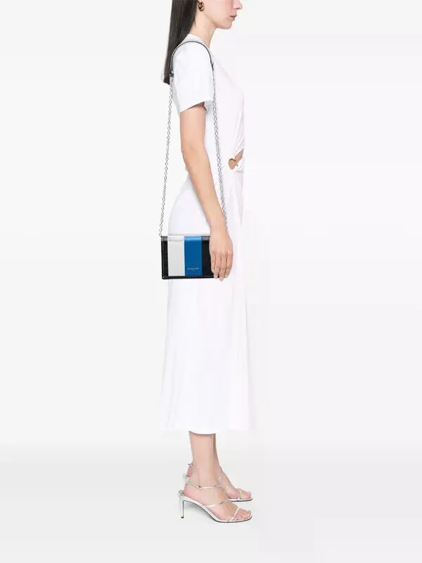 Balenciaga 2018 Lambskin Bazar Crossbody Bag