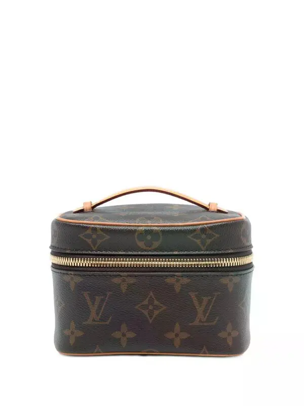 LOUIS VUITTON Nice Nano Case - Brown