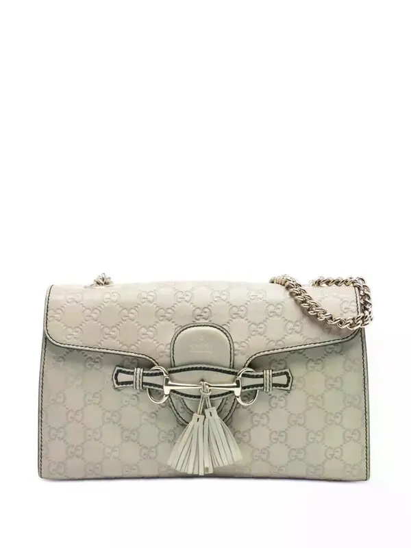 Gucci Sima Emily Shoulder Bag Medium - White