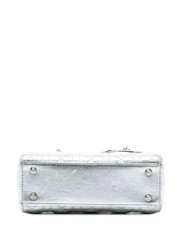 Dior 2016 Small My Abcdior Lady Satchel - Silver