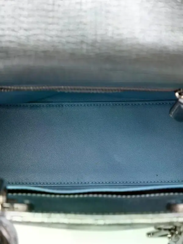 Dior 2016 Small My Abcdior Lady Satchel - Silver