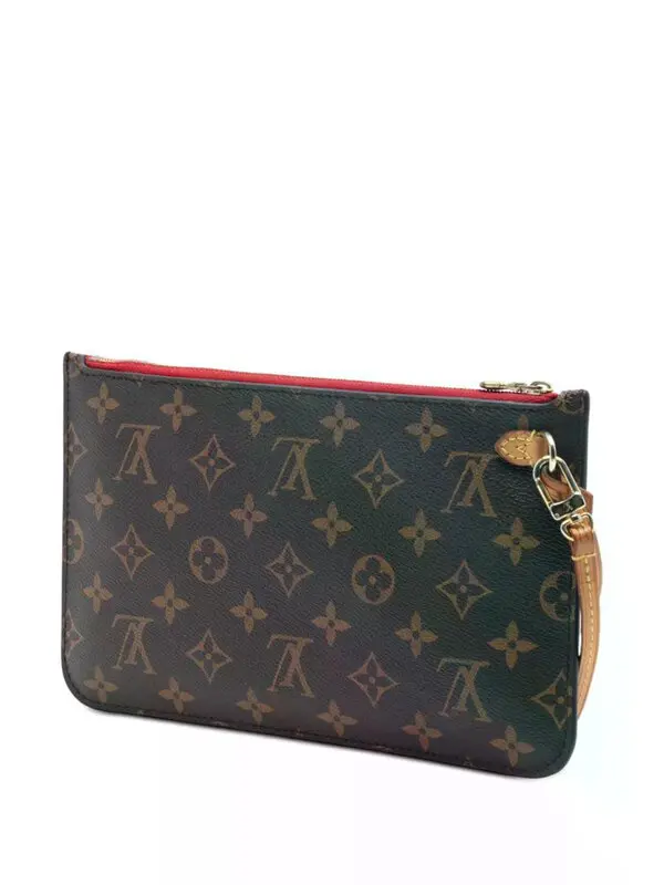 LOUIS VUITTON 2016 Monogram Neverfull Mm Pouch
