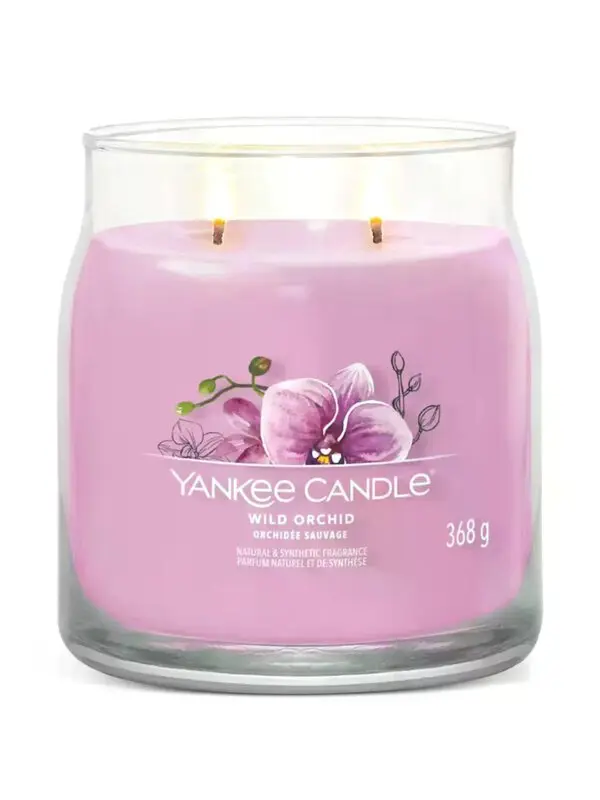 YANKEE CANDLE Medium Wild Orchid Candle