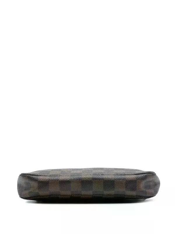 LOUIS VUITTON 2009 Damier Ebene Pochette Accessoires Shoulder Bag