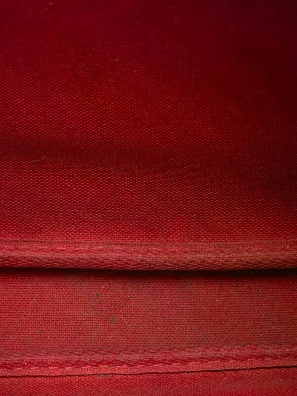 LOUIS VUITTON 2009 Damier Ebene Pochette Accessoires Shoulder Bag
