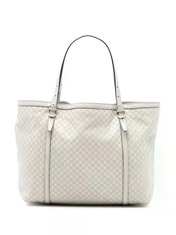 Gucci Microssima Nice Tote - White