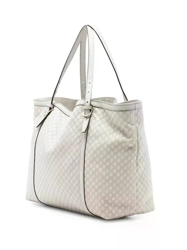 Gucci Microssima Nice Tote - White