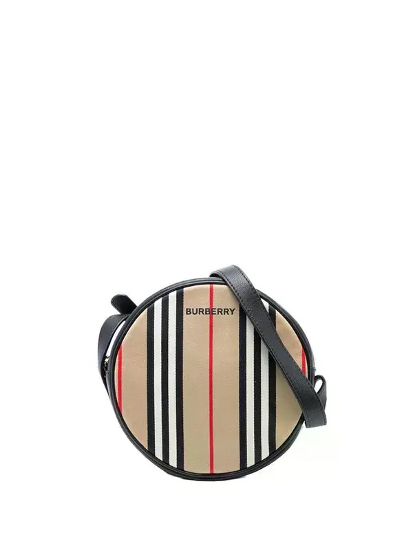 Burberry Icon Stripe Louise Crossbody Bag - Brown