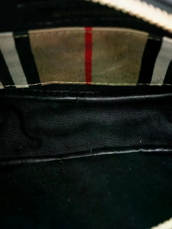Burberry Icon Stripe Louise Crossbody Bag - Brown