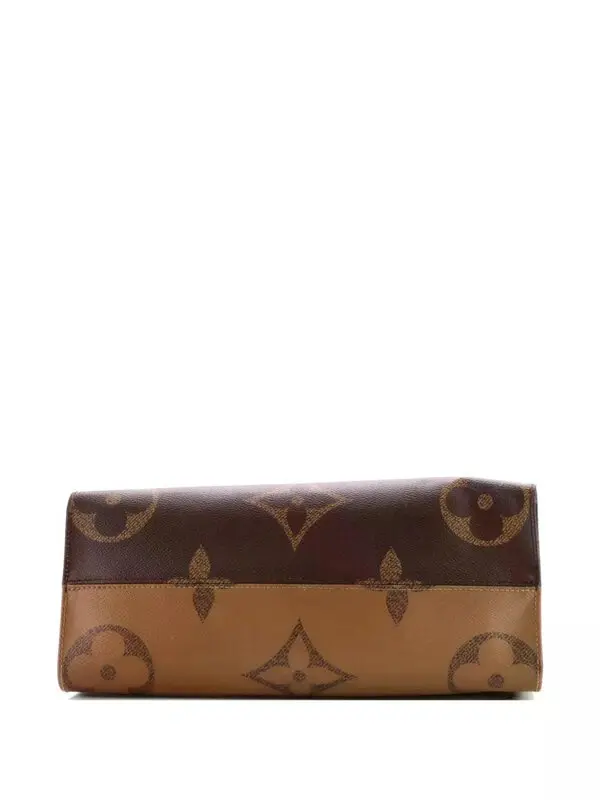 LOUIS VUITTON Onthego Reverse Monogram Giant Mm Tote Bag - Brown
