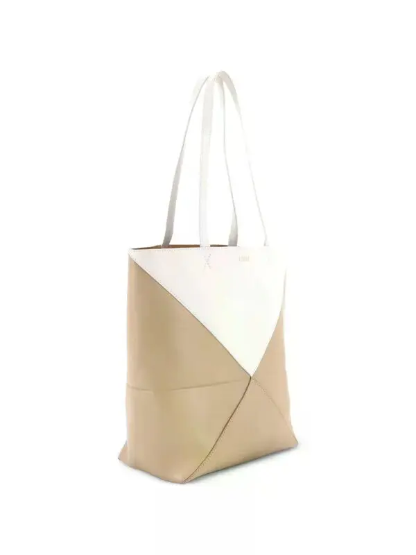 Loewe Puzzle Fold Medium Tote Bag - Neutrals