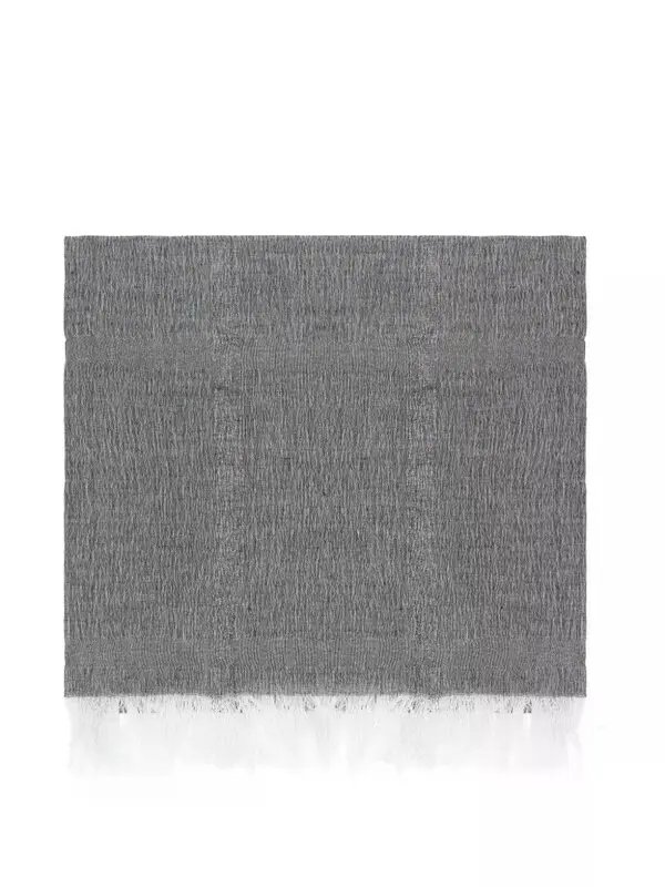 PANICALE Fringed Scarf - Grey