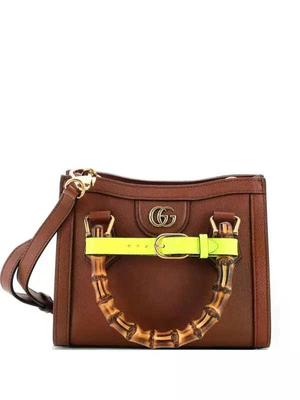 Gucci Diana Mini Bamboo Handle Tote