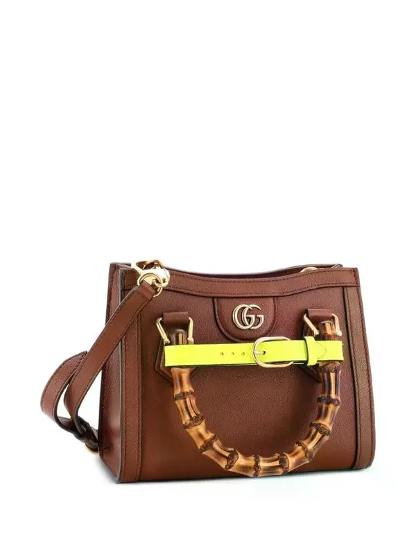 Gucci Diana Mini Bamboo Handle Tote