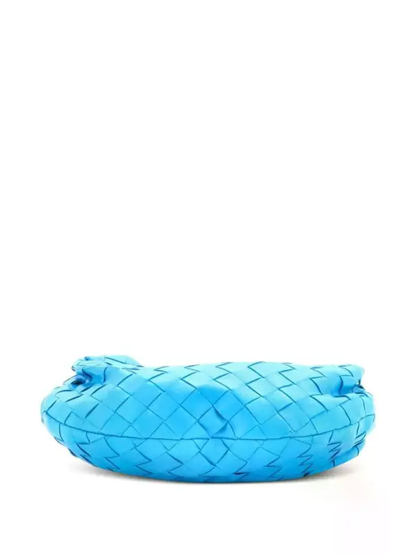 Bottega Veneta Jodie Intrecciato Nappa Mini Hobo Bag - Blue