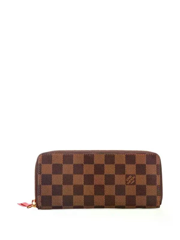 LOUIS VUITTON Clemence Wallet Damier Small Wallets - Brown