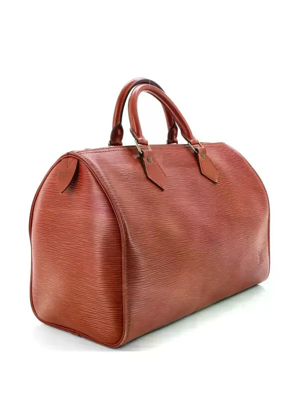 LOUIS VUITTON Speedy Handbag Epi Leather 30 - Brown