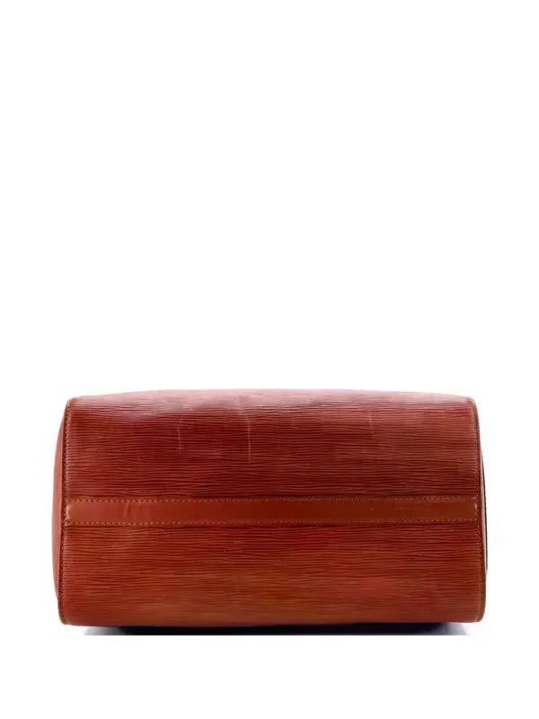 LOUIS VUITTON Speedy Handbag Epi Leather 30 - Brown