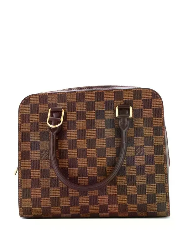 LOUIS VUITTON Triana Damier Satchel - Brown