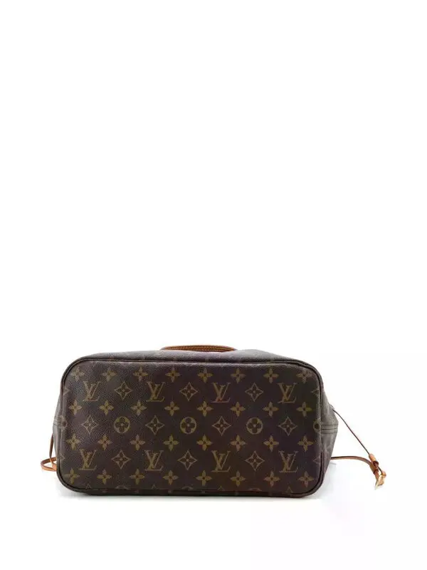 LOUIS VUITTON Neverfull Mm Monogram Canvas Tote Bag - Brown