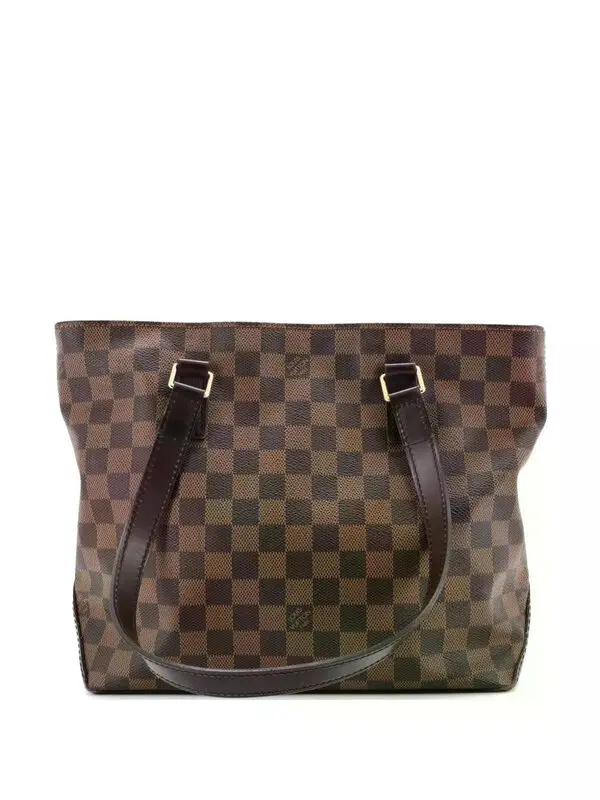 LOUIS VUITTON Cabas Piano Damier Tote - Brown