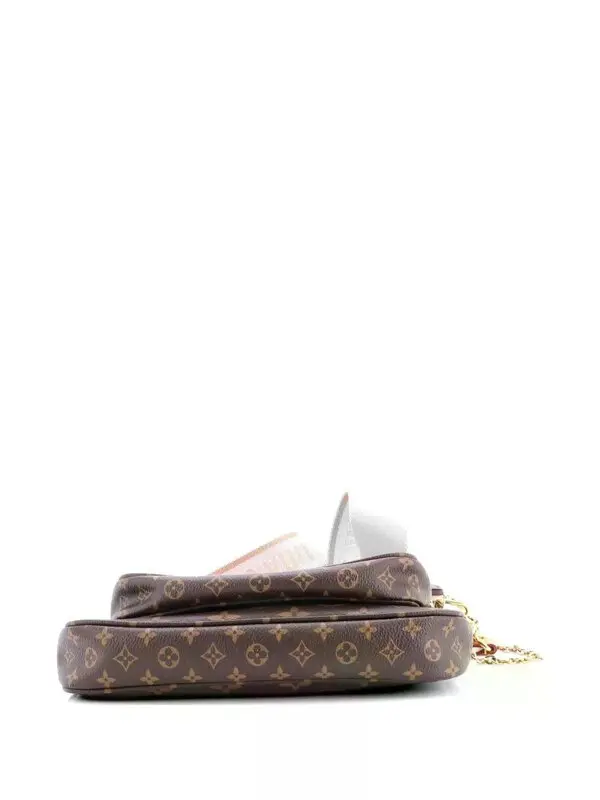 LOUIS VUITTON Multi Pochette Accessoires Monogram Canvas Crossbody Bag - Brown