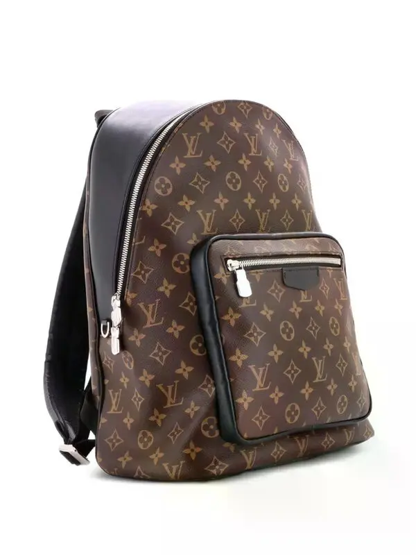 LOUIS VUITTON Josh Macassar Monogram Canvas Backpack