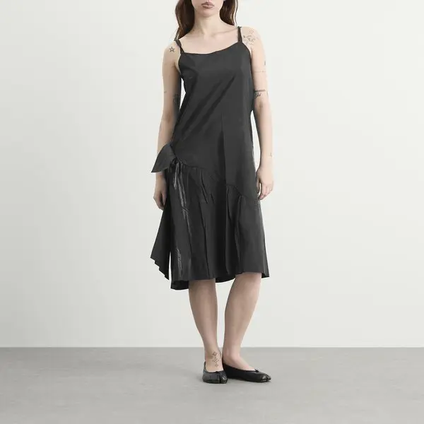 MAISON MARGIELA Midi Dress With Bow Detail